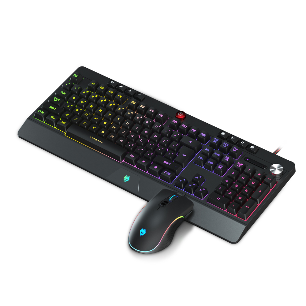 104 keys rgb backlit gaming keyboard