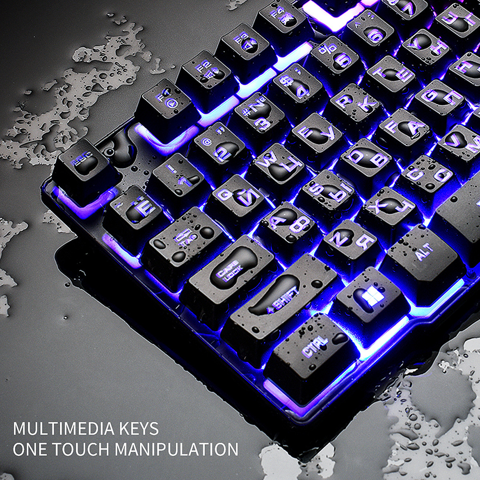 Back light ergonomics mechanical keyboard