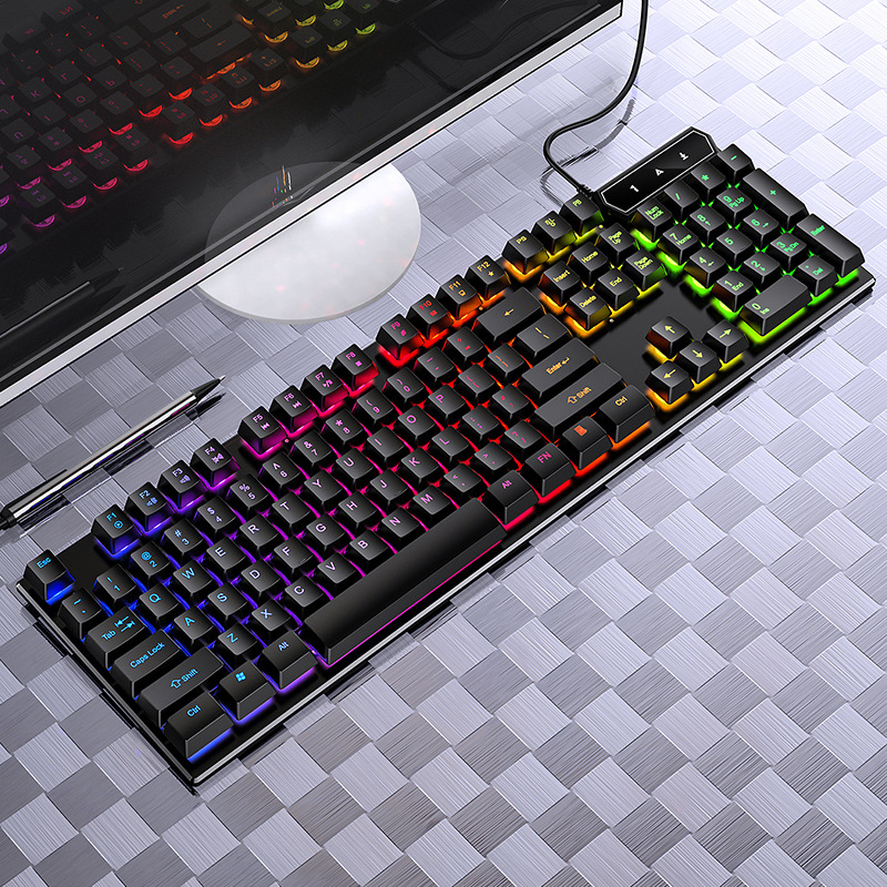 Back-light rgb waterproof professional mechanical keyboard