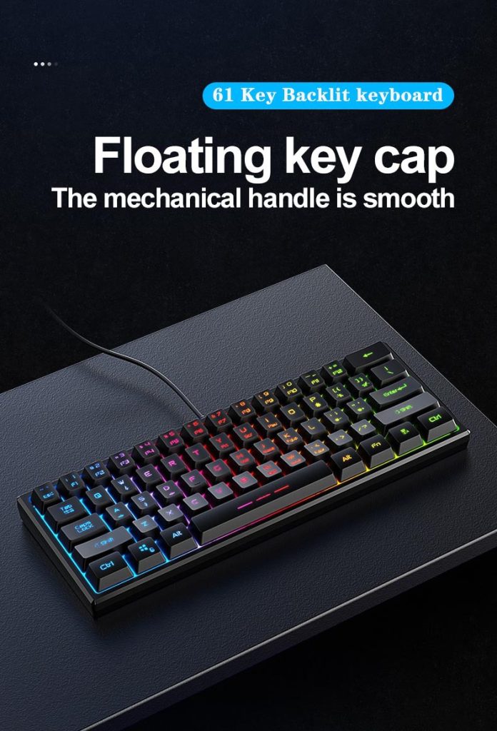 Factory supply teclados rgb mechanical keyboard