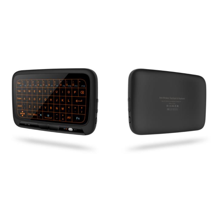 Full screen touch invisible mini keyboard