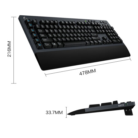 Mechanical dual mode wireless keyboard