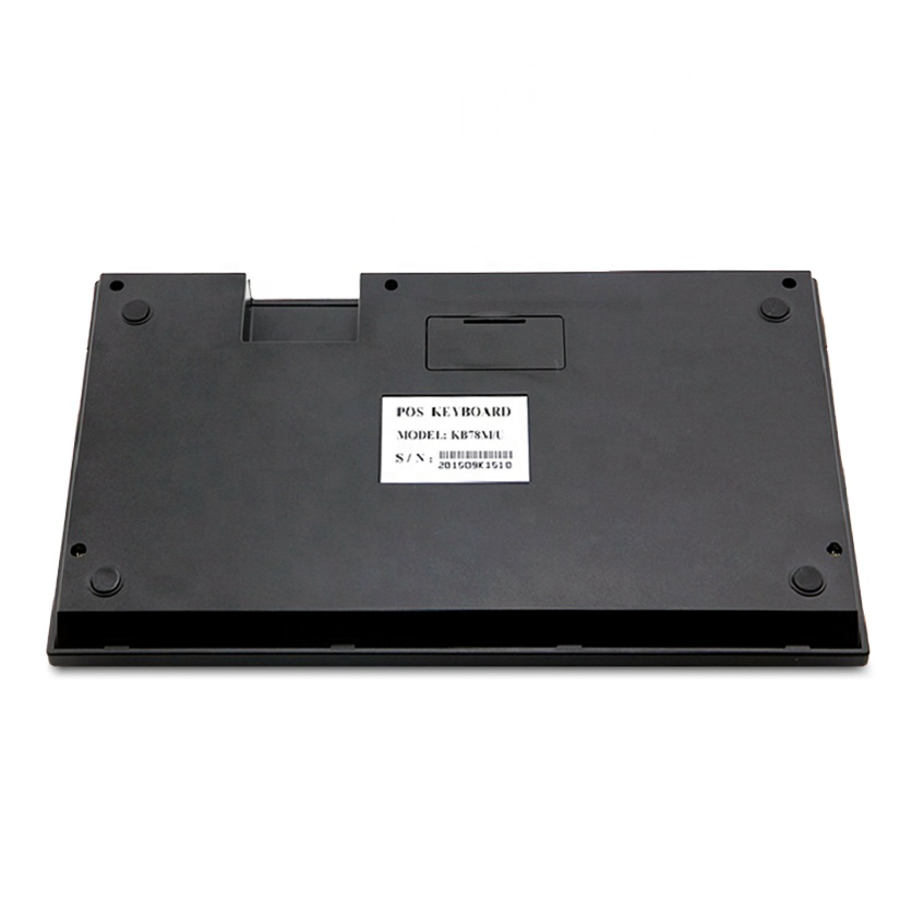 Programmable mini keyboard with magnetic card reader