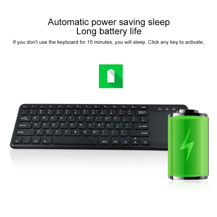 Touchpad number usb numeric wireless keyboard