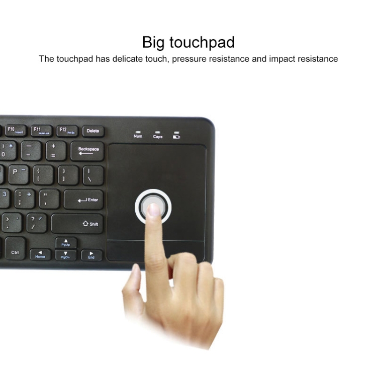 Touchpad number usb numeric wireless keyboard