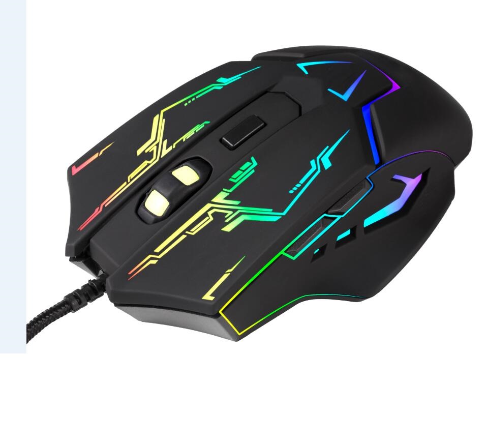 Wholesale cheap price breathing gaming mouse