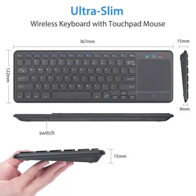 Mechanical dual mode wireless keyboard